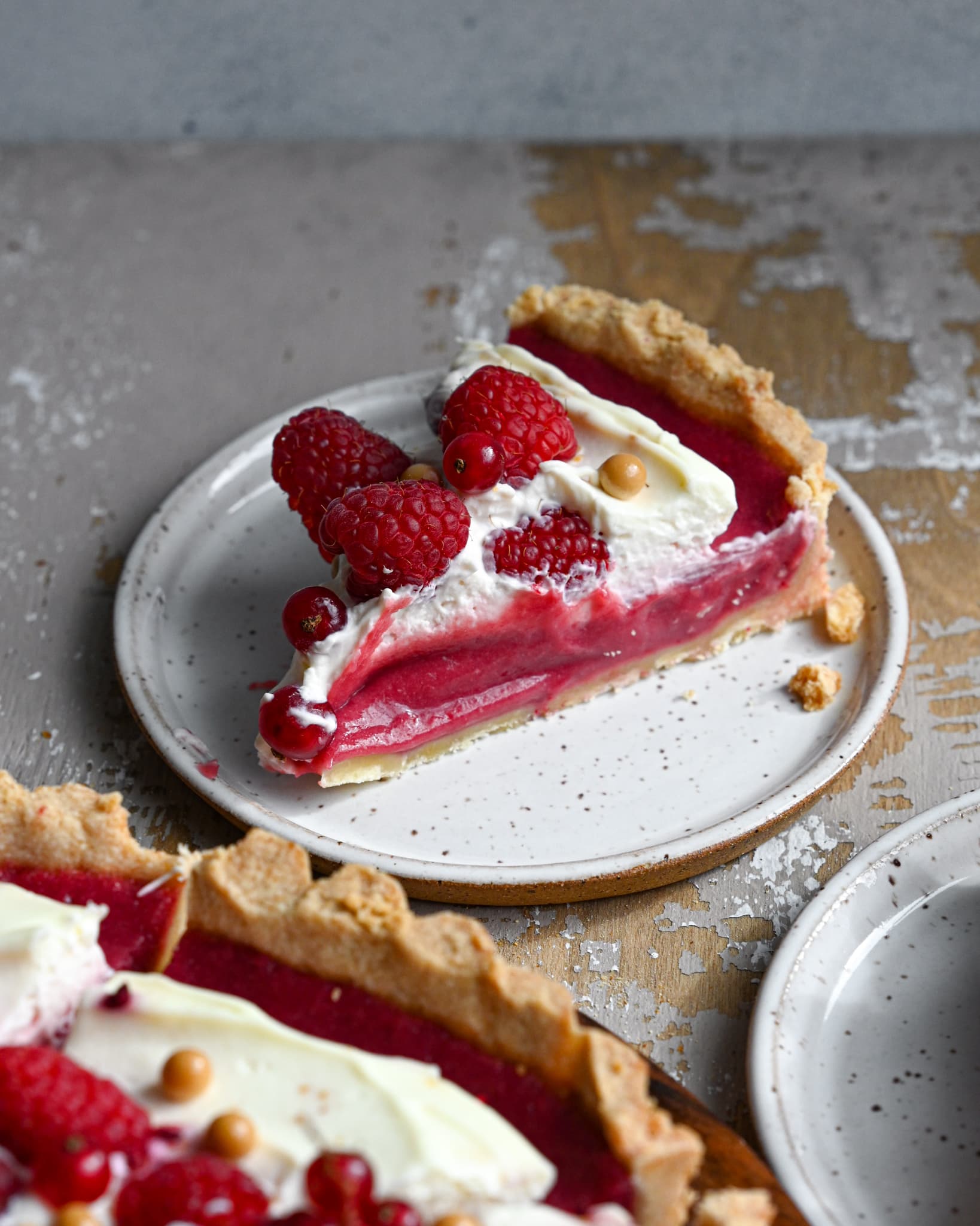 Raspberry Curd Pie | Buttermilk by Sam