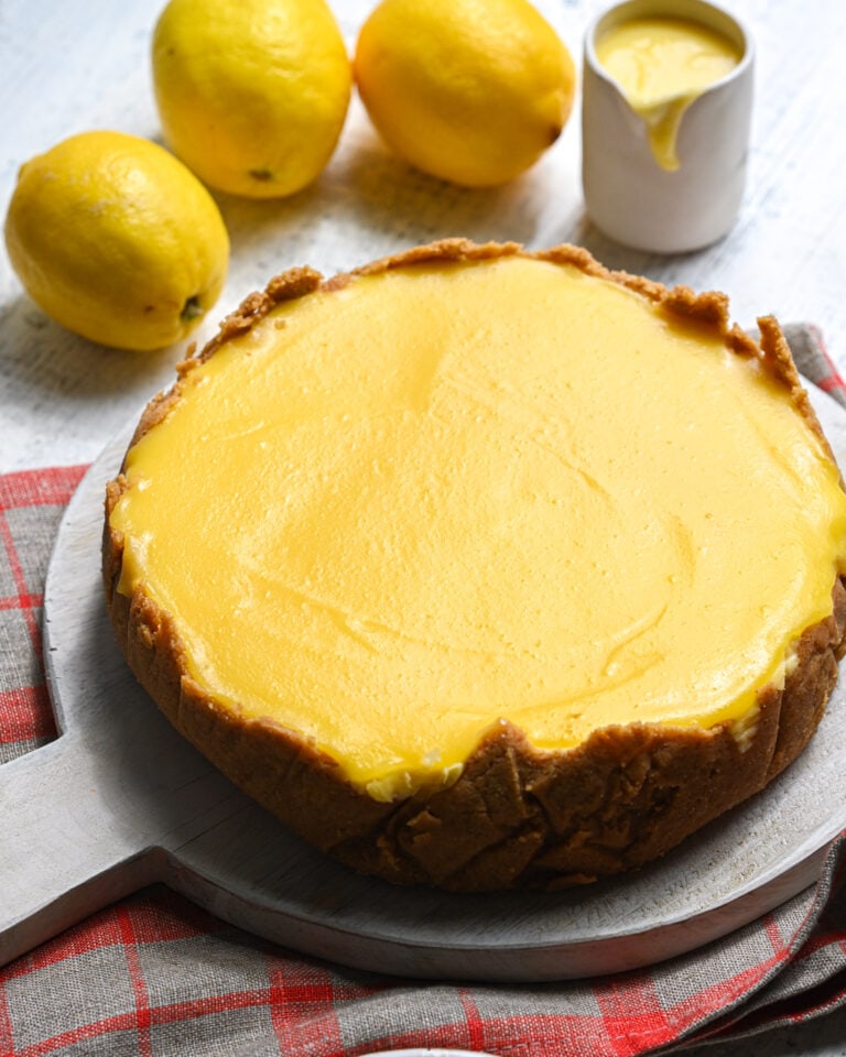 Lemon Curd Cheesecake | Buttermilk by Sam