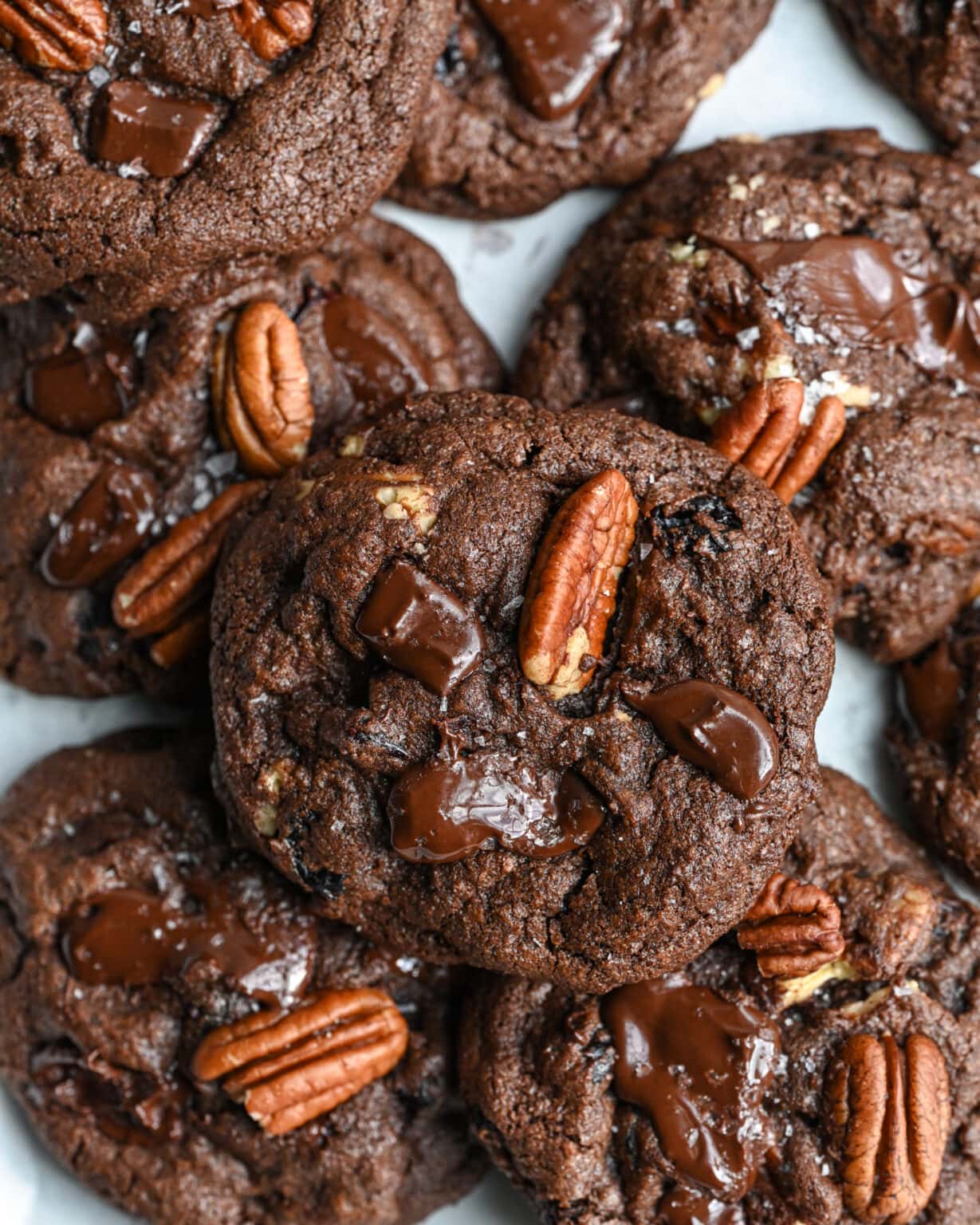 Double Chocolate Chip Pecan Cookies | Buttermilk by Sam