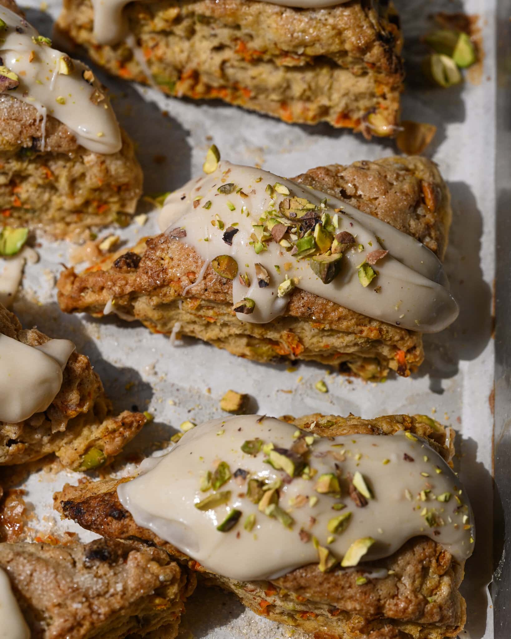 Carrot Cake Scones | Buttermilk by Sam