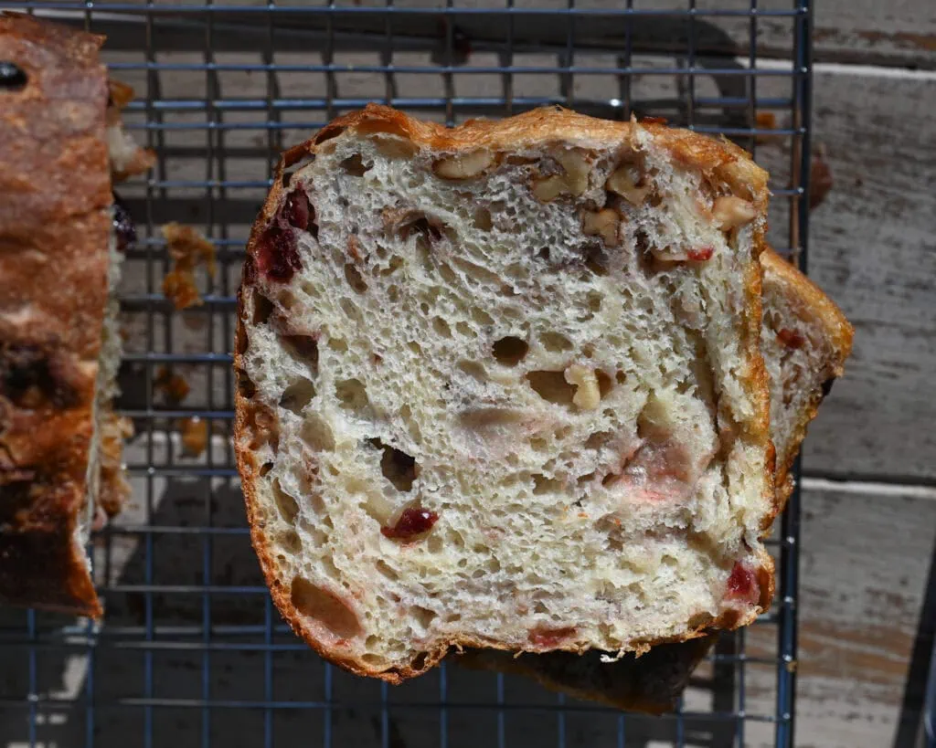 Cranberry Nut Loaf (No Knead, Overnight) | Buttermilk by Sam