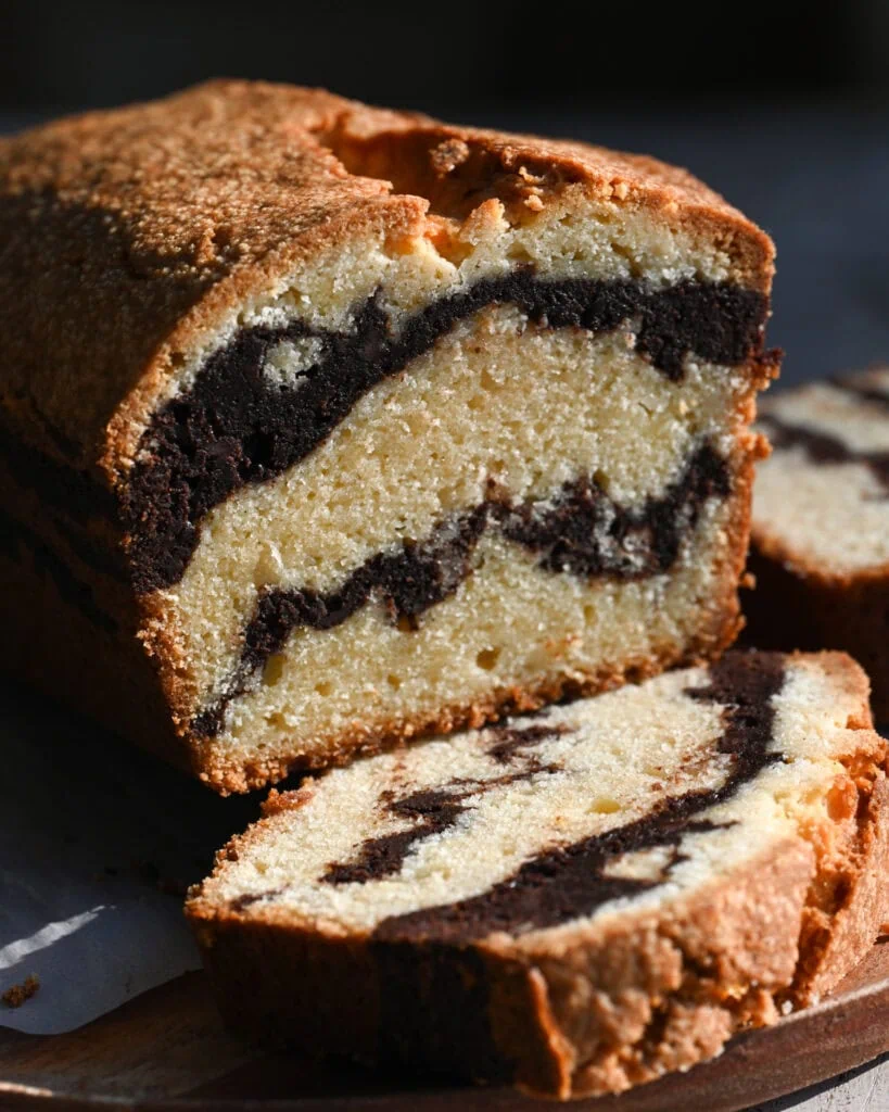 Brownie Swirled Pound Cake | Buttermilk by Sam
